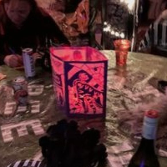 Orchard Path Designs | Accents | Beetlejuice Laminated Purple Paper ...